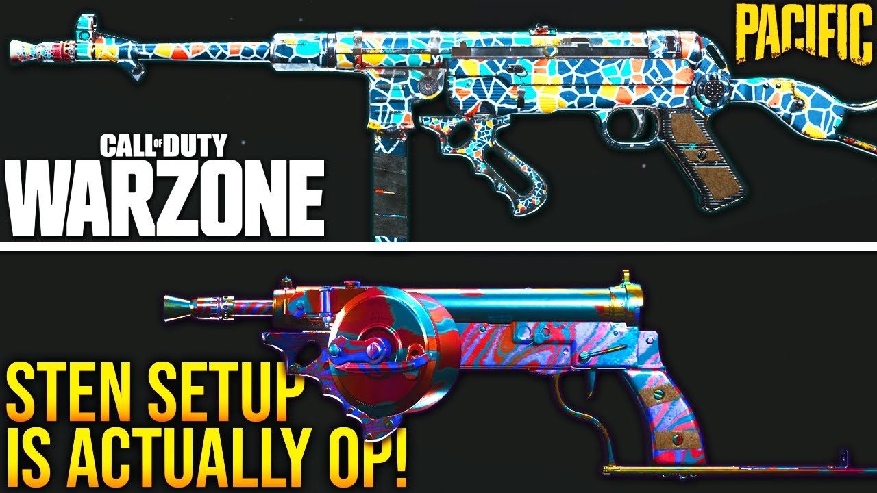 WARZONE: This OVERPOWERED STEN LOADOUT Will REPLACE YOUR MP40! (WARZONE ...