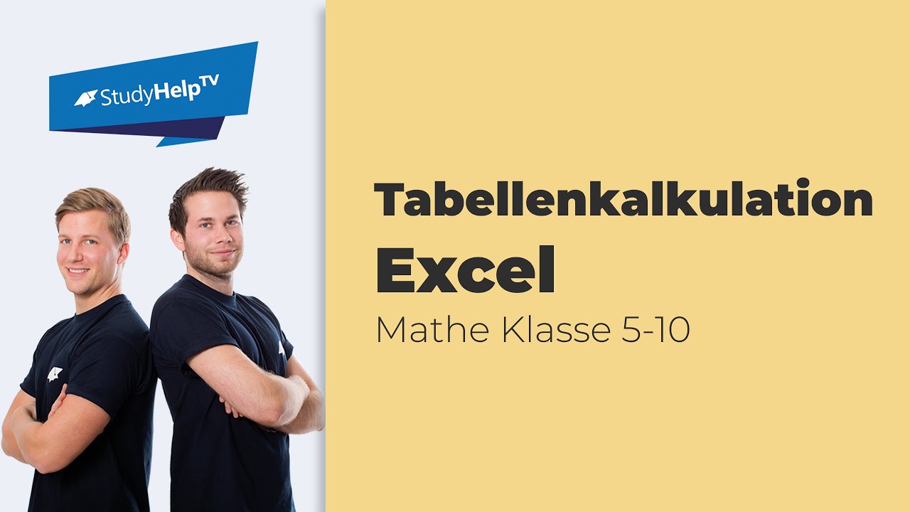 Tabellenkalkulation in Excel - Interpretation und Berechnungsformeln ...