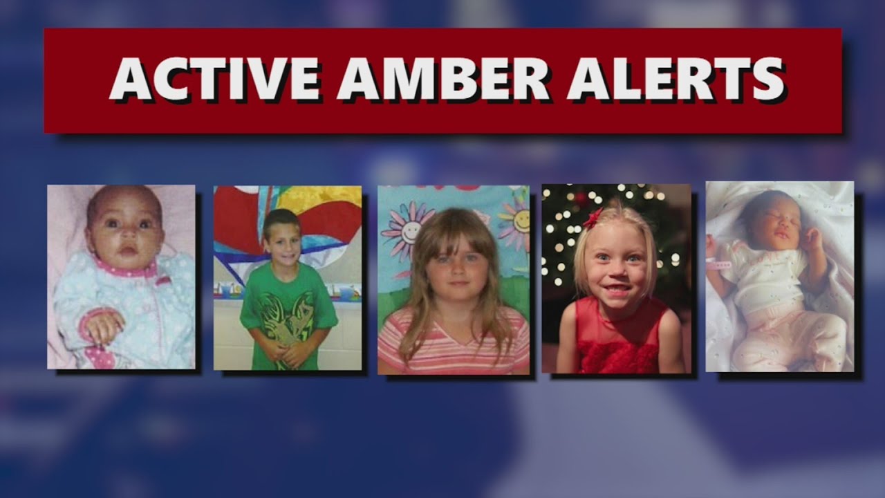 6 active AMBER Alerts in TN - YouTube