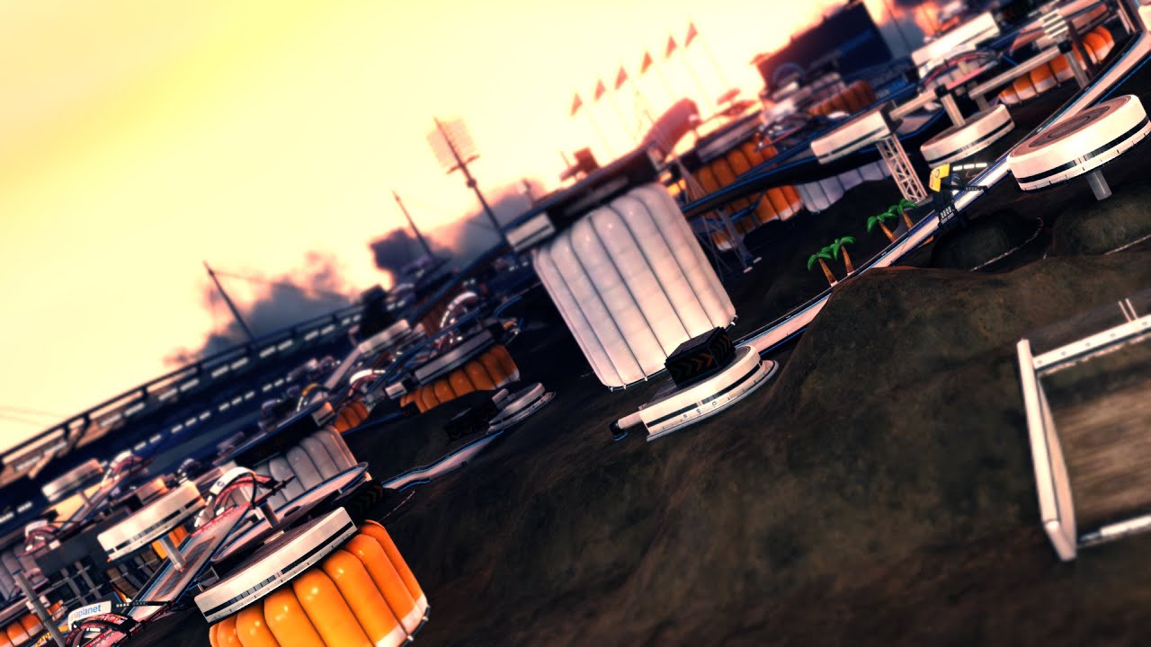 Trackmania - Scenery building FFx6 - YouTube