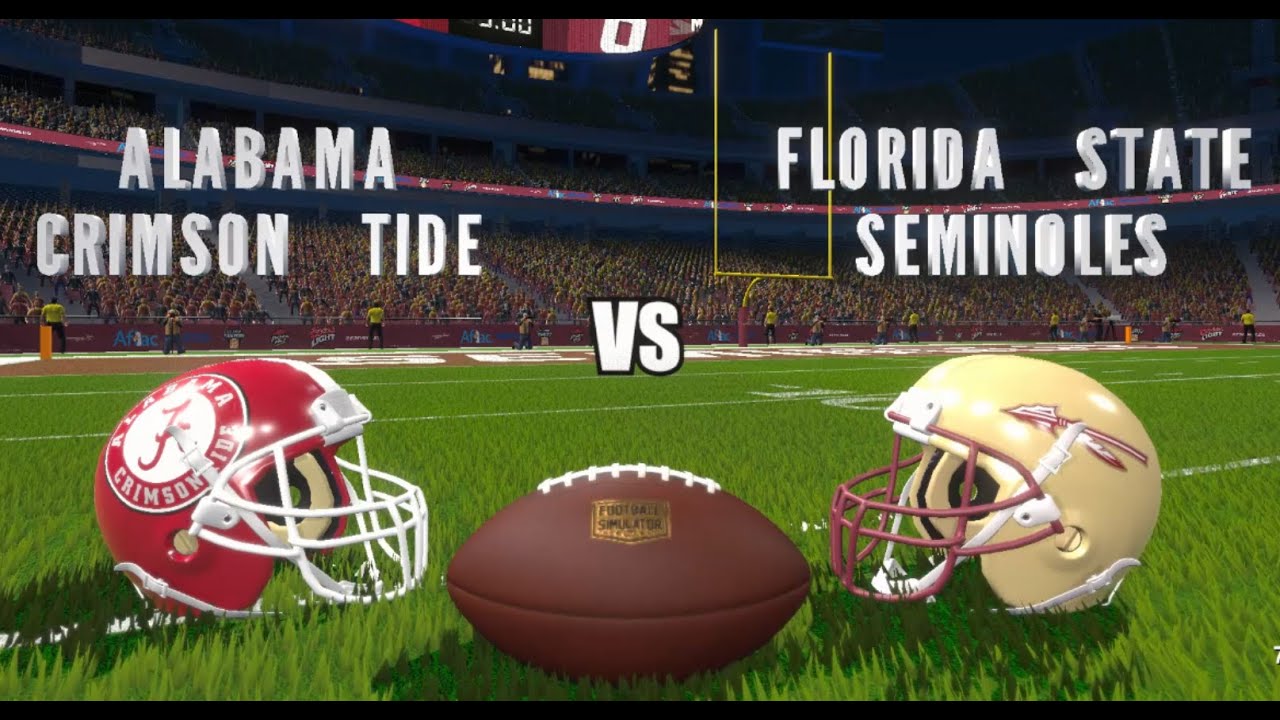 Back To Back Crucial Drives!! | FSU vs ALA | Football Sim NFL MOD ...