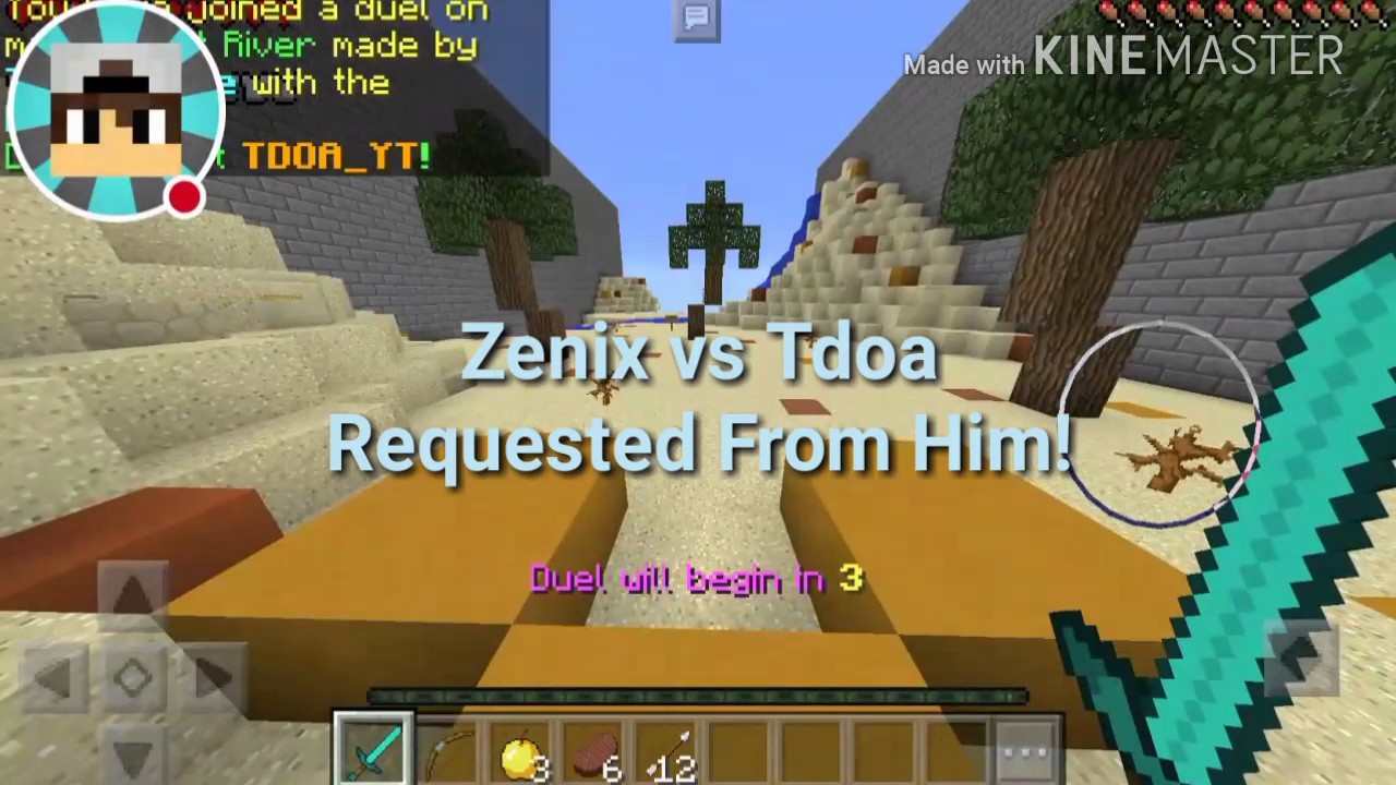 Minecraft Pocket Edition |Zenix vs TDOA_YT! - YouTube