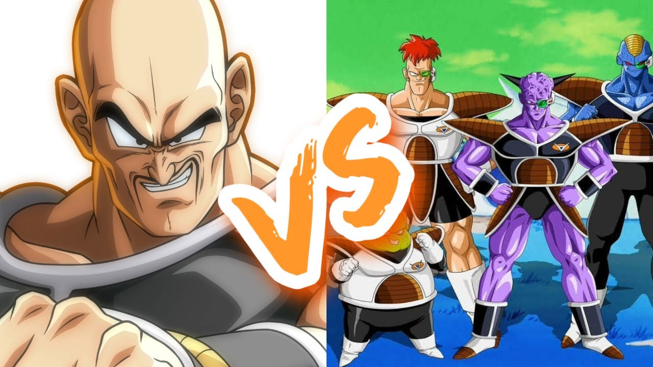 Nappa a Better Character Than The Ginyu Force - YouTube