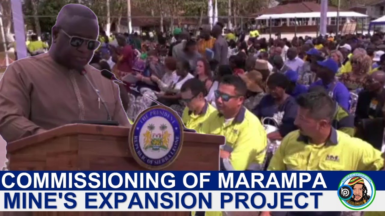 COMMISSIONING OF MARAMPA MINES' EXPANSION PROJECT - YouTube