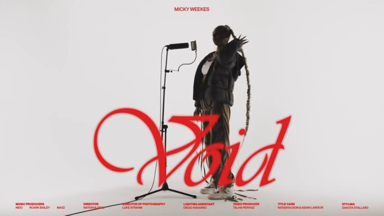 Micky Weekes - Void (Live Performance) - YouTube