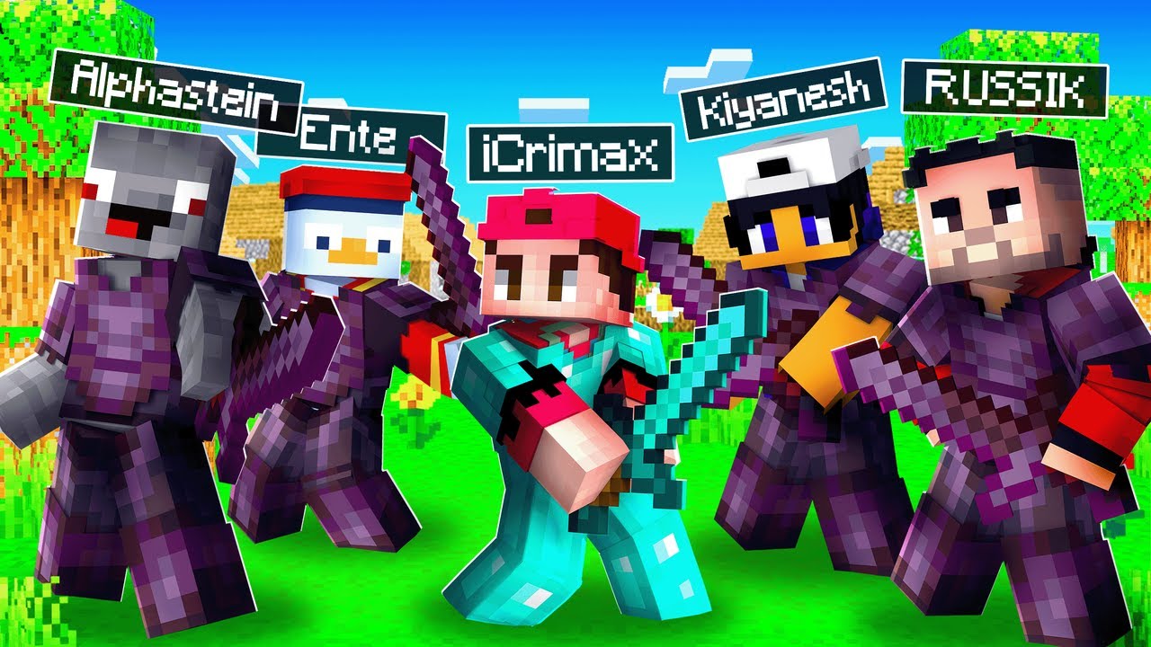 DER ALPHA-CLAN GREIFT MICH AN! (Minecraft YouTube Insel) - YouTube