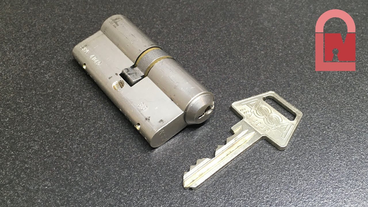 ASSA Ruko Euro Lock Pick and Gut - YouTube