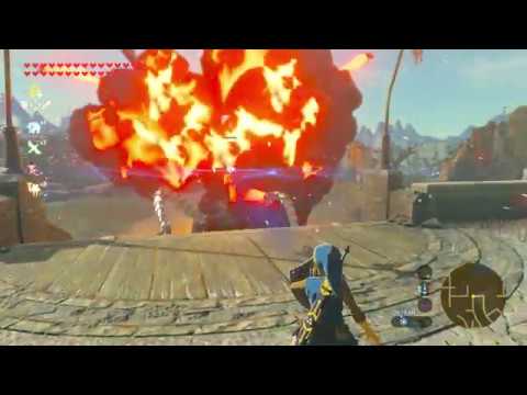 Zelda Breath of the Wild - How to kill a Guardian using Perfect Shield ...