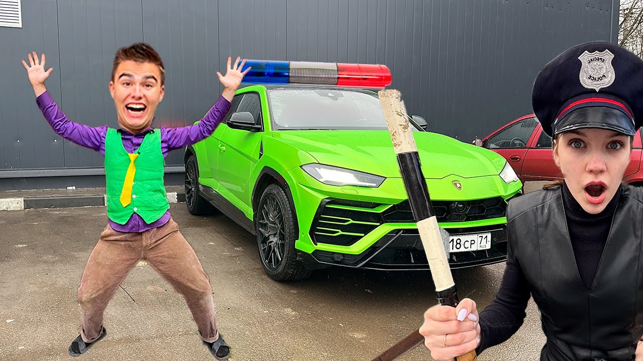 Monster Older Mr Joe on Camaro VS Mr. Joe Climbed into Car Kids Video ...