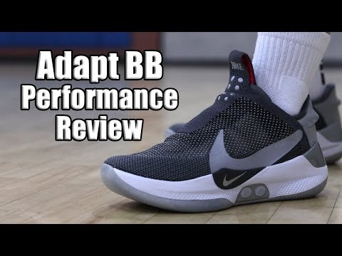 NIKE ADAPT BB PERFORMANCE REVIEW | NIKE'S AUTO LACING BASKETBALL SHOE