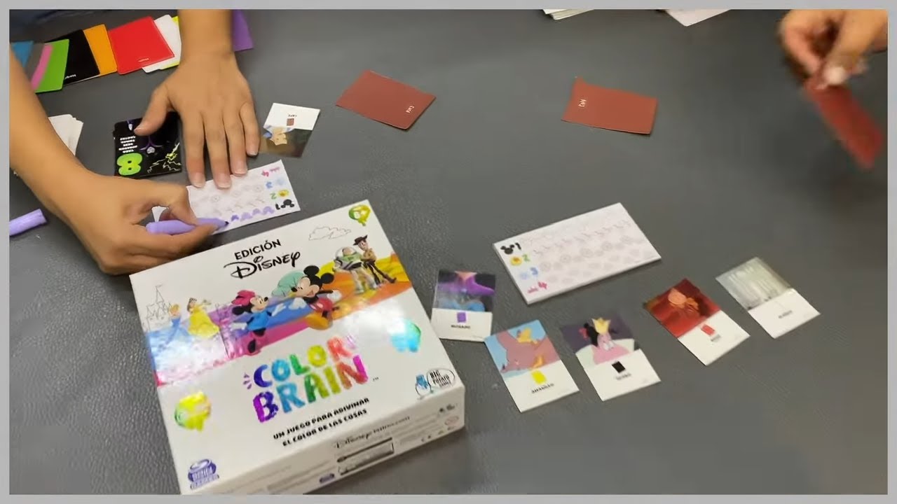 Color Brain Disney Spin Master Como Jugar ? Juegos Juguetes y ...
