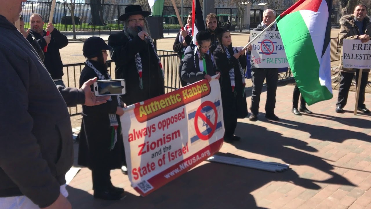 WH rally, Rabbi - YouTube