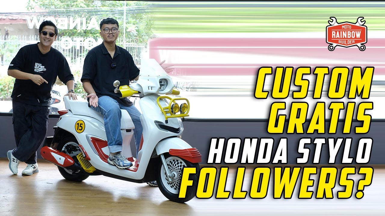MODIFIKASI HONDA STYLO - YouTube