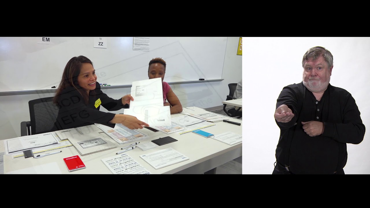 How to Vote with ASL - YouTube