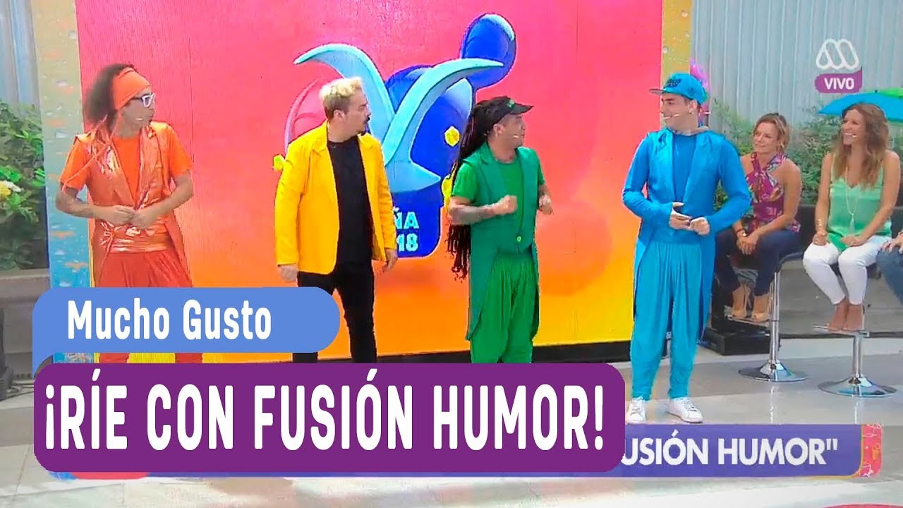 Fusión Humor se tomó el matinal - Mucho gusto 2018 - YouTube