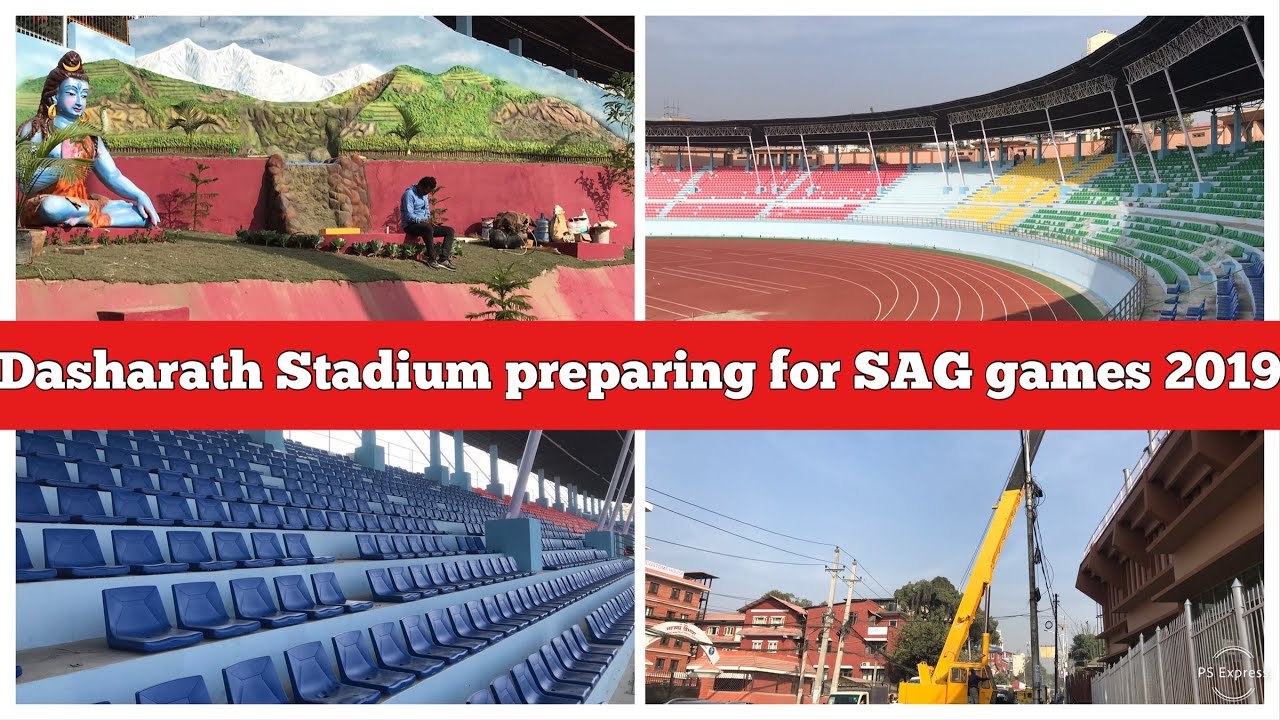 Dasharath Stadium Reconstruction Update. Preparation for SAG Games 2019 ...