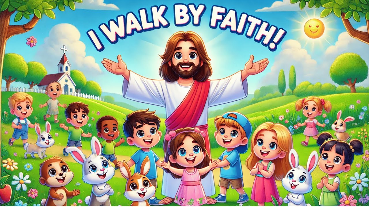 I Walk by Faith | Inspiring Christian Kids Song & Animation! - YouTube
