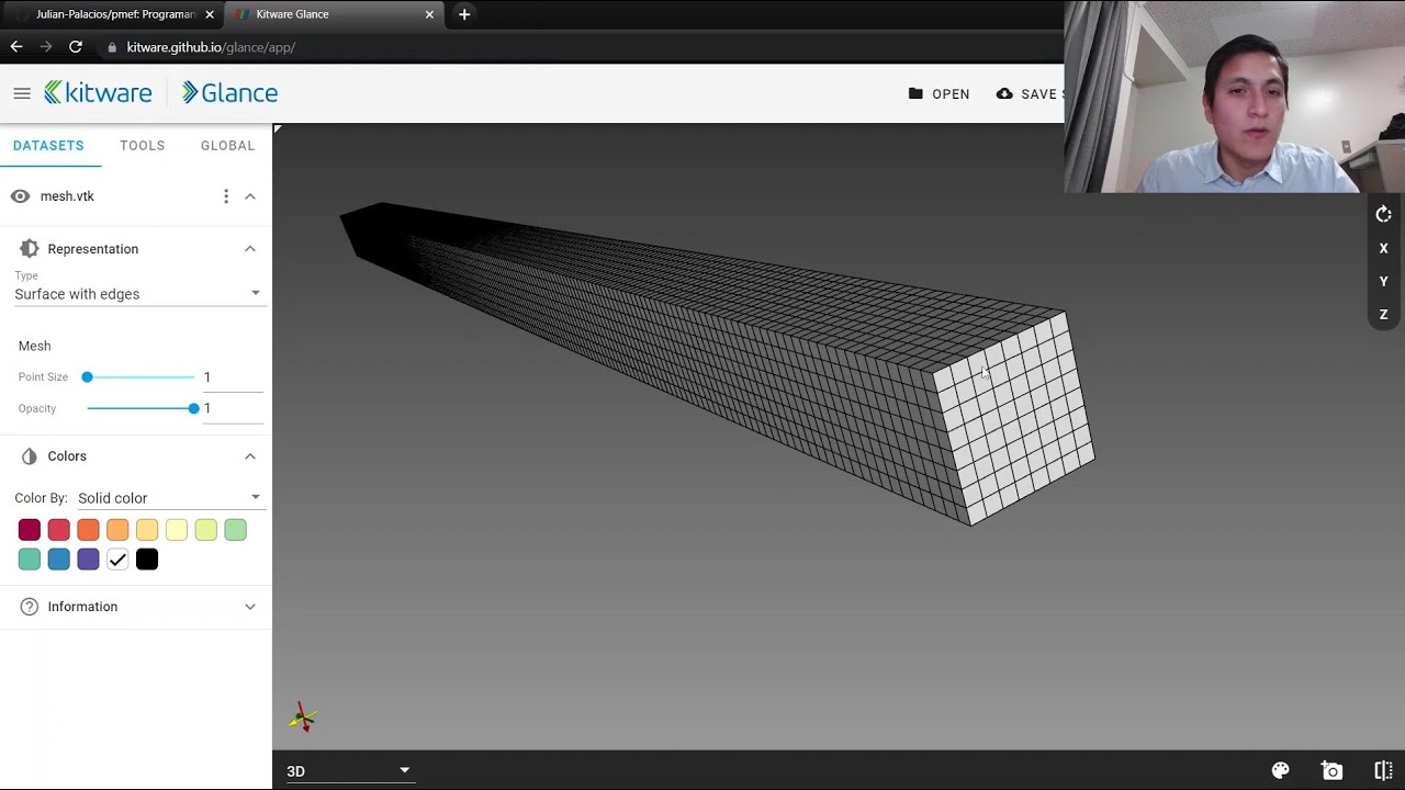 PMEF Tutorial - 3D Elasticity problem - YouTube