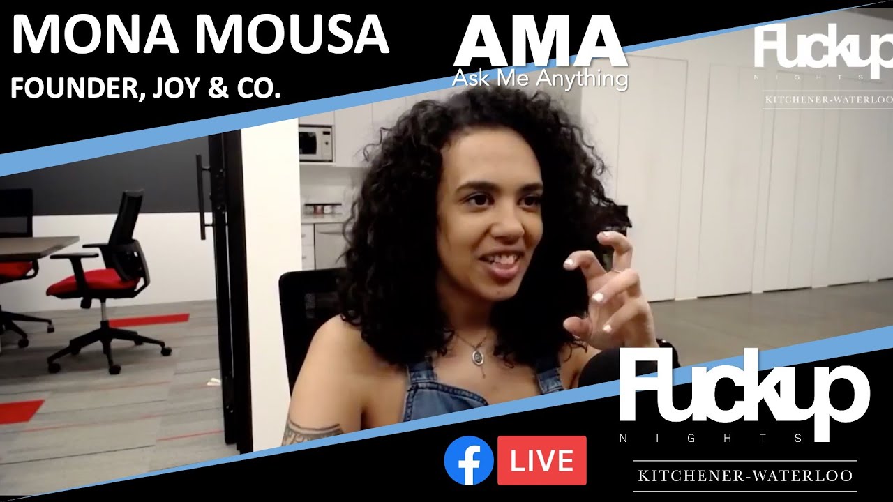 Fuckup Nights KW AMA Series: Episode 2 - Mona Mousa - YouTube