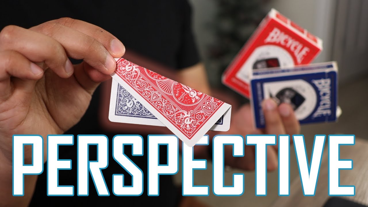 THIS Card Trick is all about PERSPECTIVE... - YouTube