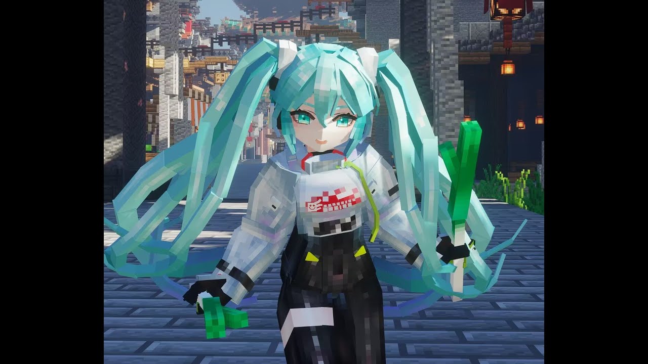 【Minecraft Model Sharing】Miku - YouTube