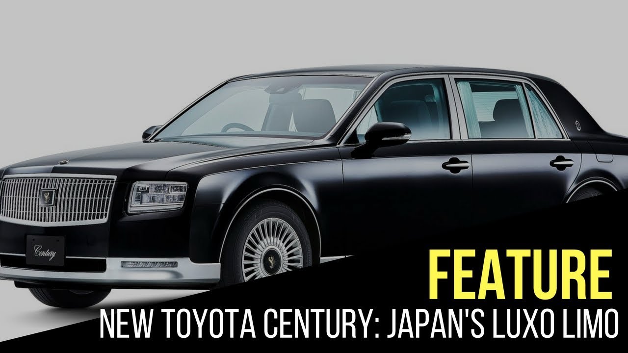 2018 Toyota Century luxury limousine for Japan - YouTube