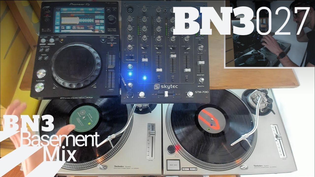 Deep, Minimal & Techno | Vinyl DJ Mix | BN3027 Basement Mix - YouTube