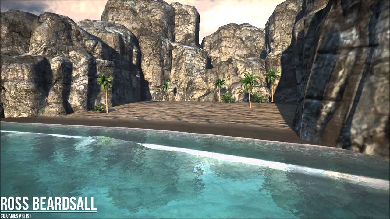 Beach/Sea shader with DX11 Tessellation in UDK - YouTube