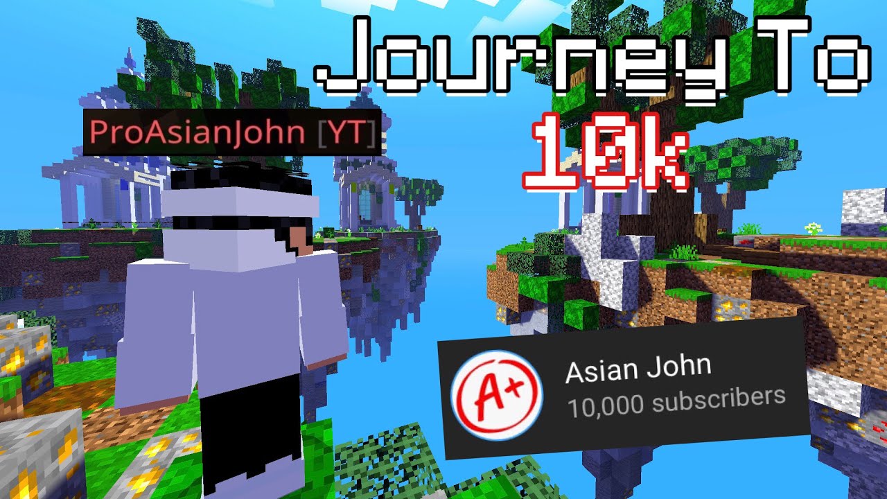 Asian John | Mobile Journey To 10k | + Voice Reveal (10k Subscriber ...