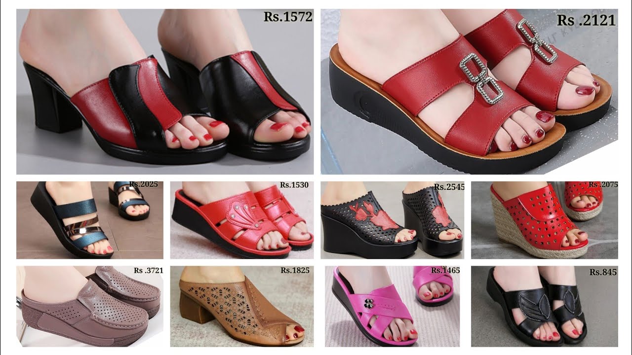 MOSTLY BEST FOOTWEAR DIFFERENT TOP SANDAL SLEEPER DESIGN - YouTube