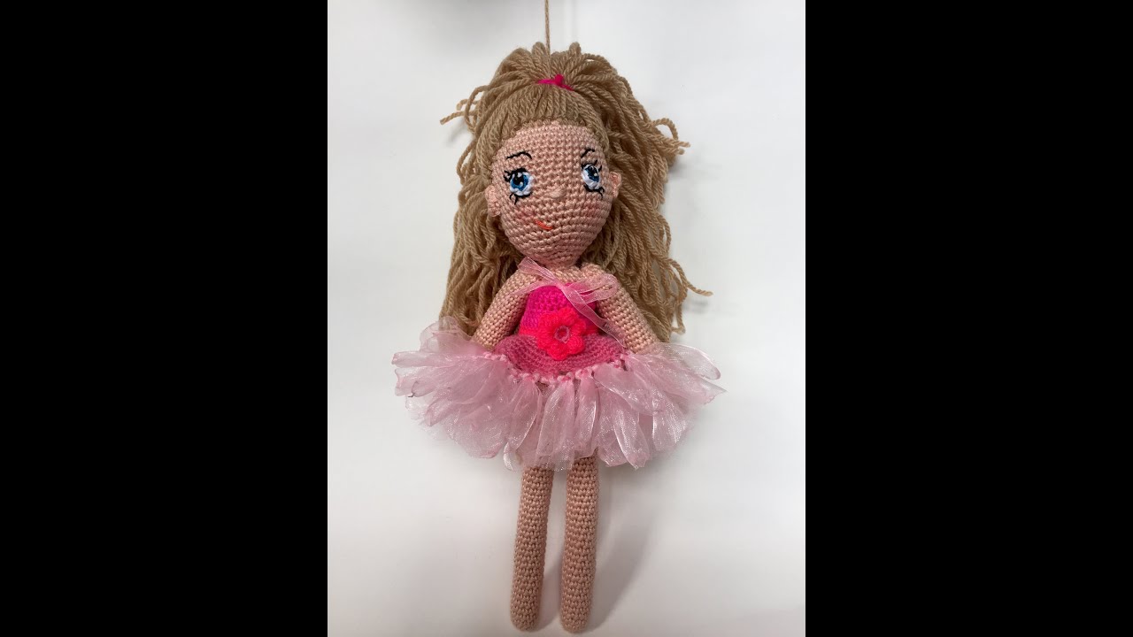 Crochet Doll Dress Tutorial - YouTube