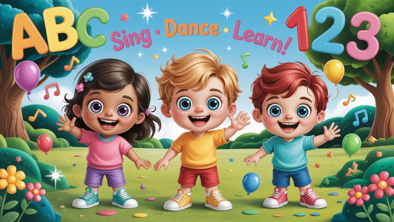 Sing, Dance & Learn! | Fun Learning Songs for Kids By @anjurhymestv | Educational Rhyme| - YouTube