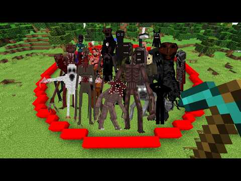 Minecraft'taki Tüm KORKU MODLARINI Hapsettim