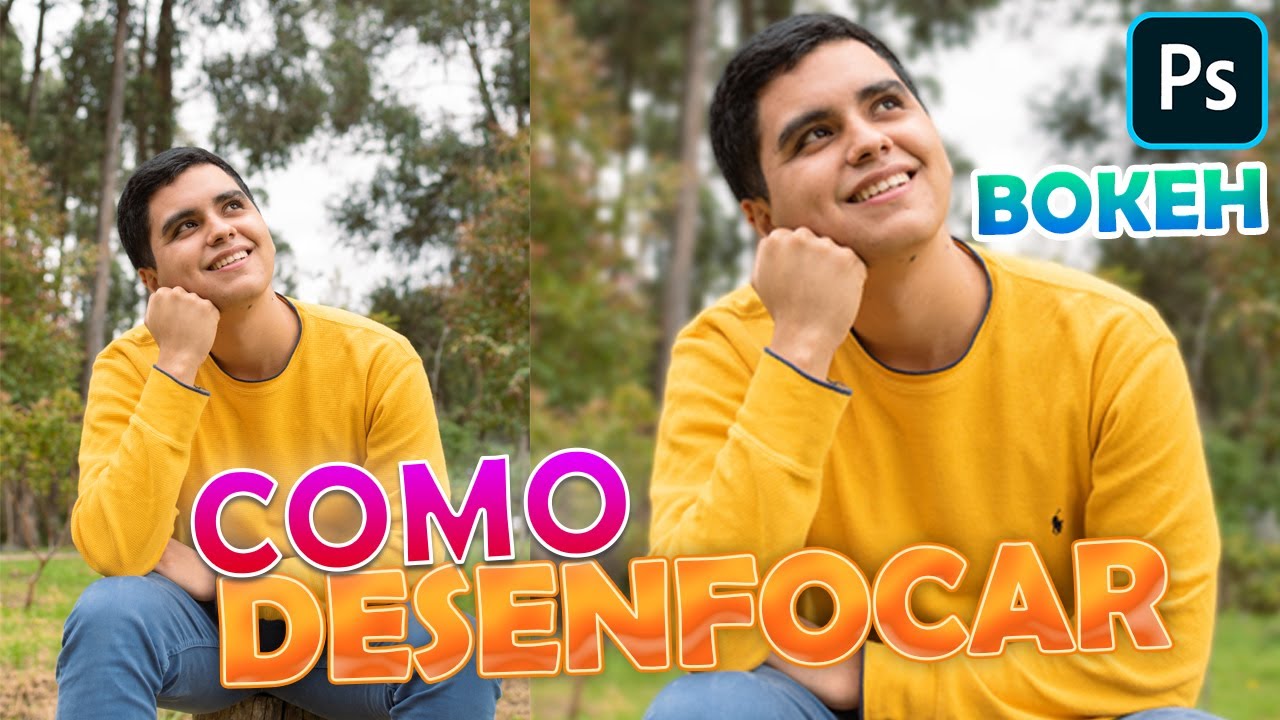 Desenfocar en Photoshop 2022: Cómo desenfocar el fondo de una imagen en ...