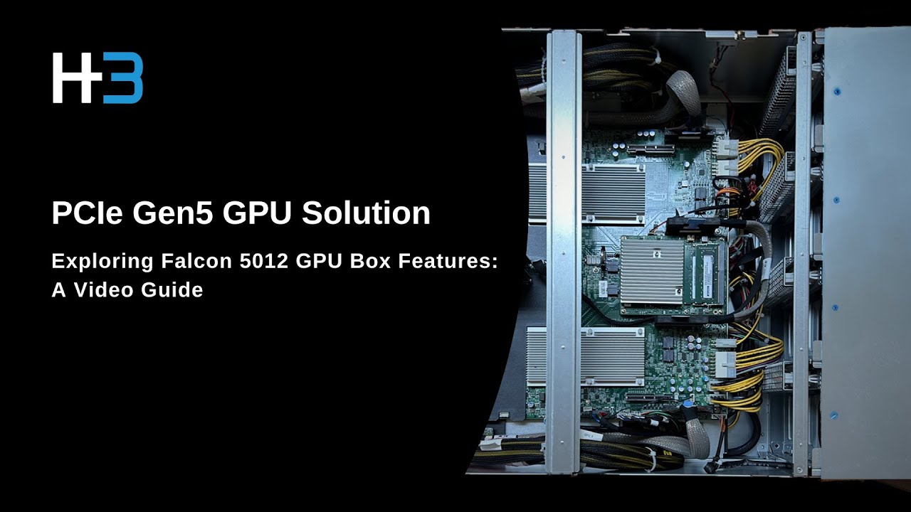 Exploring Falcon 5012 GPU Box Features: A Video Guide | PCIe Gen5 GPU ...