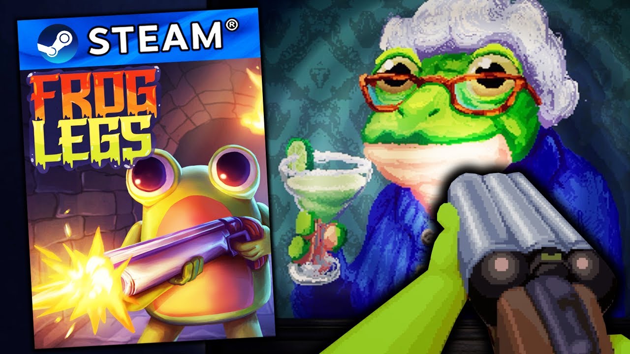 A cute froggy game with NO dark twist... - YouTube