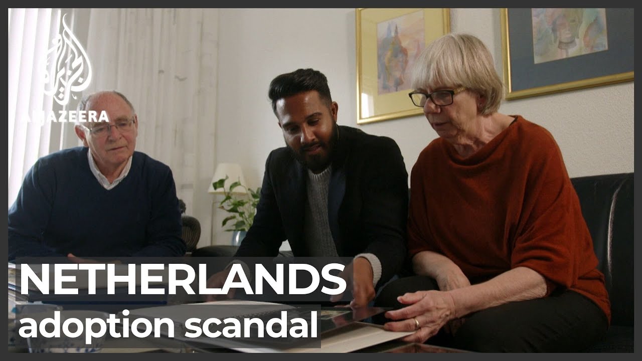 Dutch victims of fraudulent adoptions seek answers - YouTube