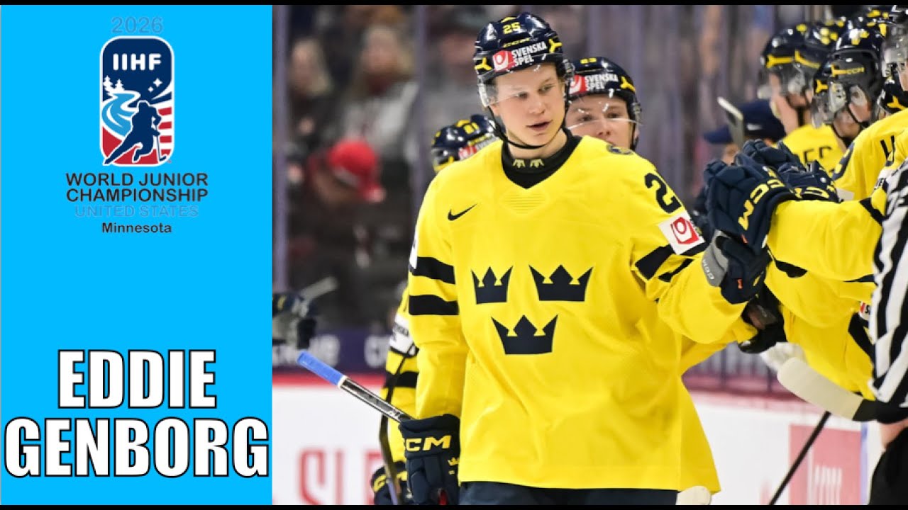 2026 WJC Highlights | Eddie Genborg - YouTube