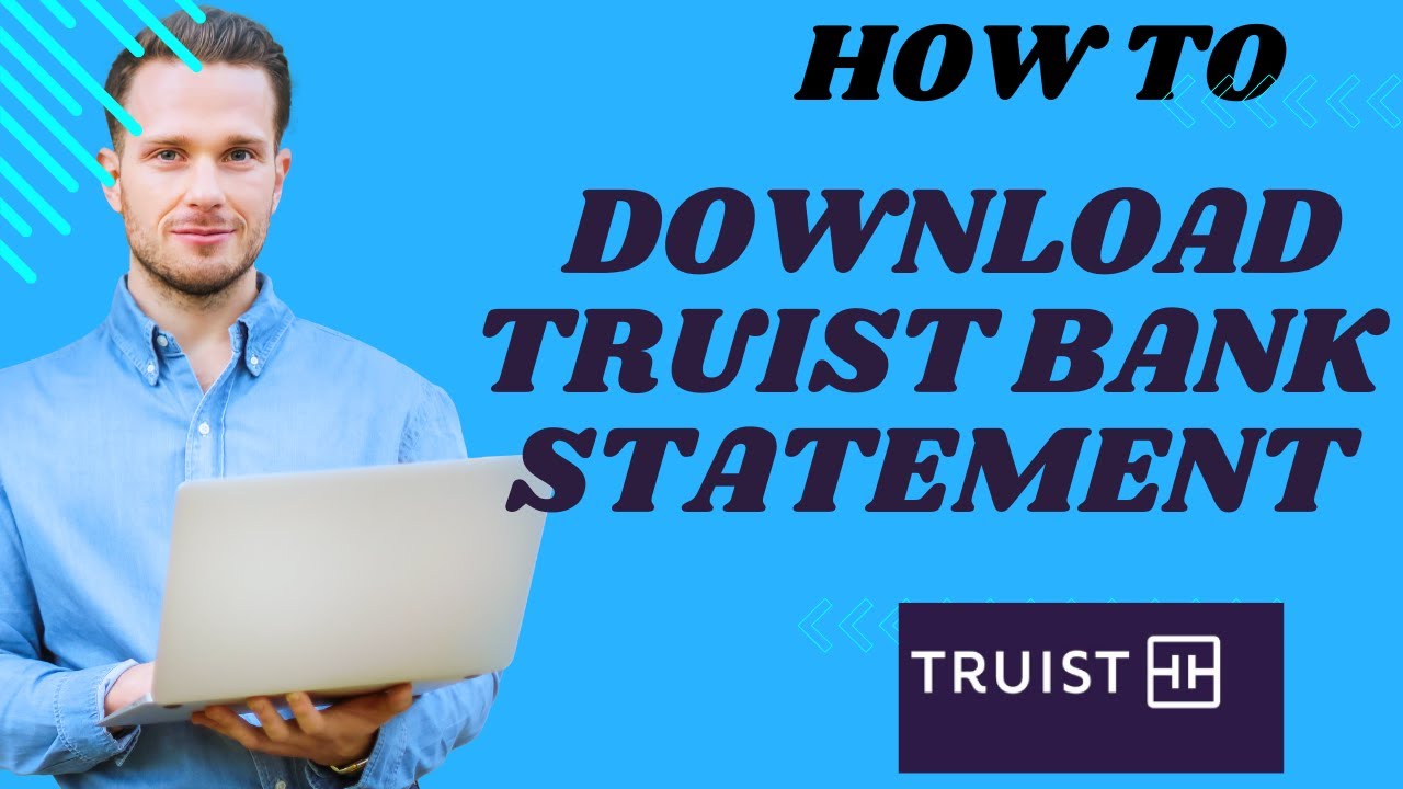 How to download Truist bank statement I S M TECH - YouTube