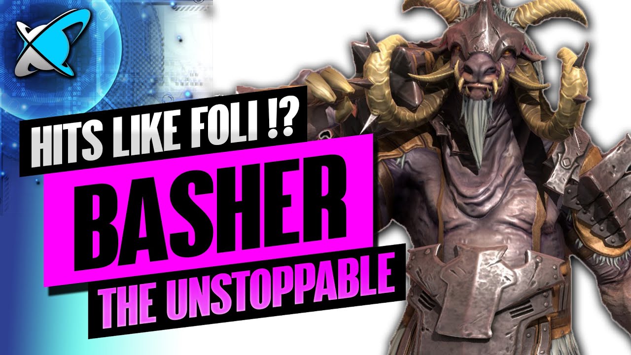 UNSTOPPABLE & POWERFUL Basher Build, Guide & Masteries | Best Epic ...