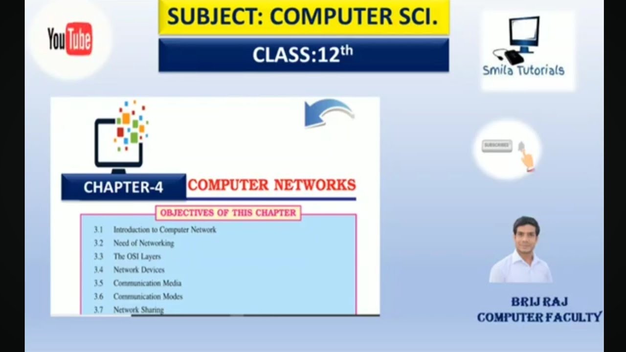 CLASS:XII CHAPTER:4 COMPUTER NETWORK(REVISION OF COMPLETE CHAPTER ...