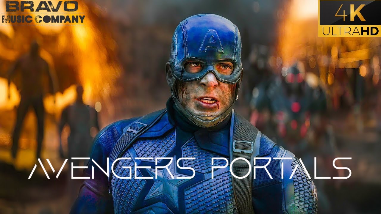 Avengers Endgame ' Avengers Portals ' Scene | IMAX 4K Ultra HD | - YouTube