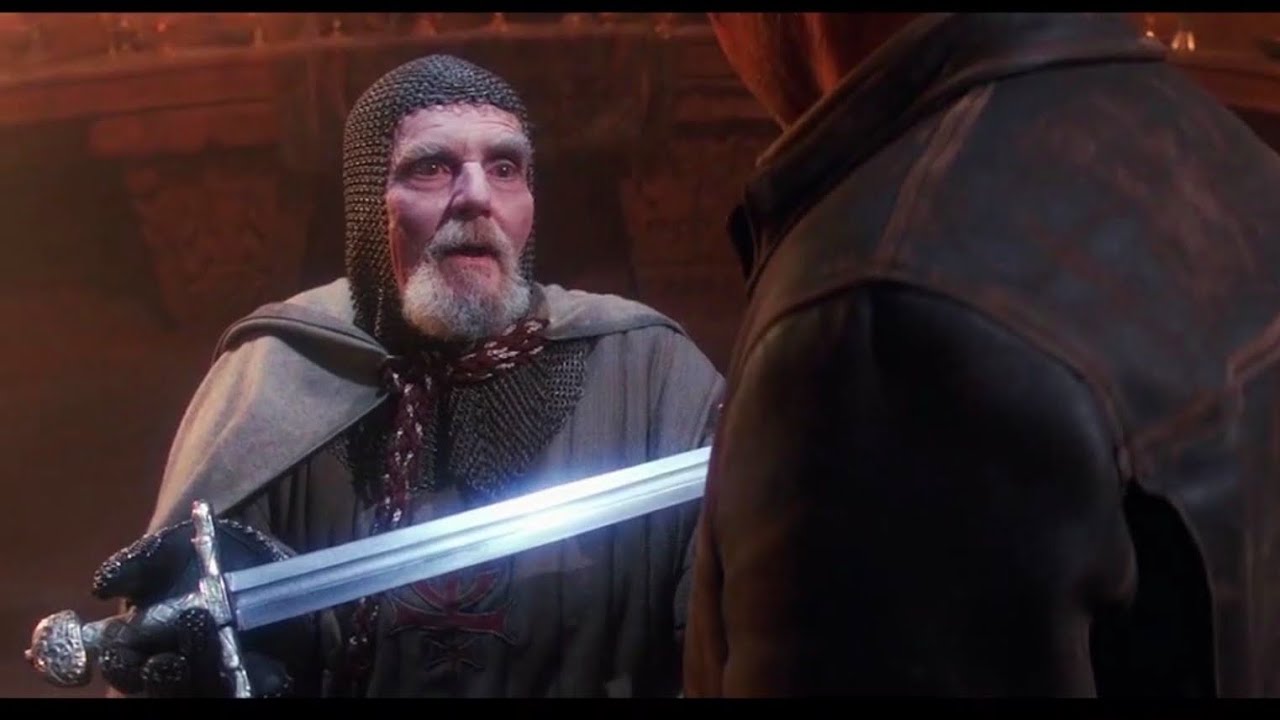 "Indiana Jones y la última cruzada" | El hombre penitente | escena latino - YouTube