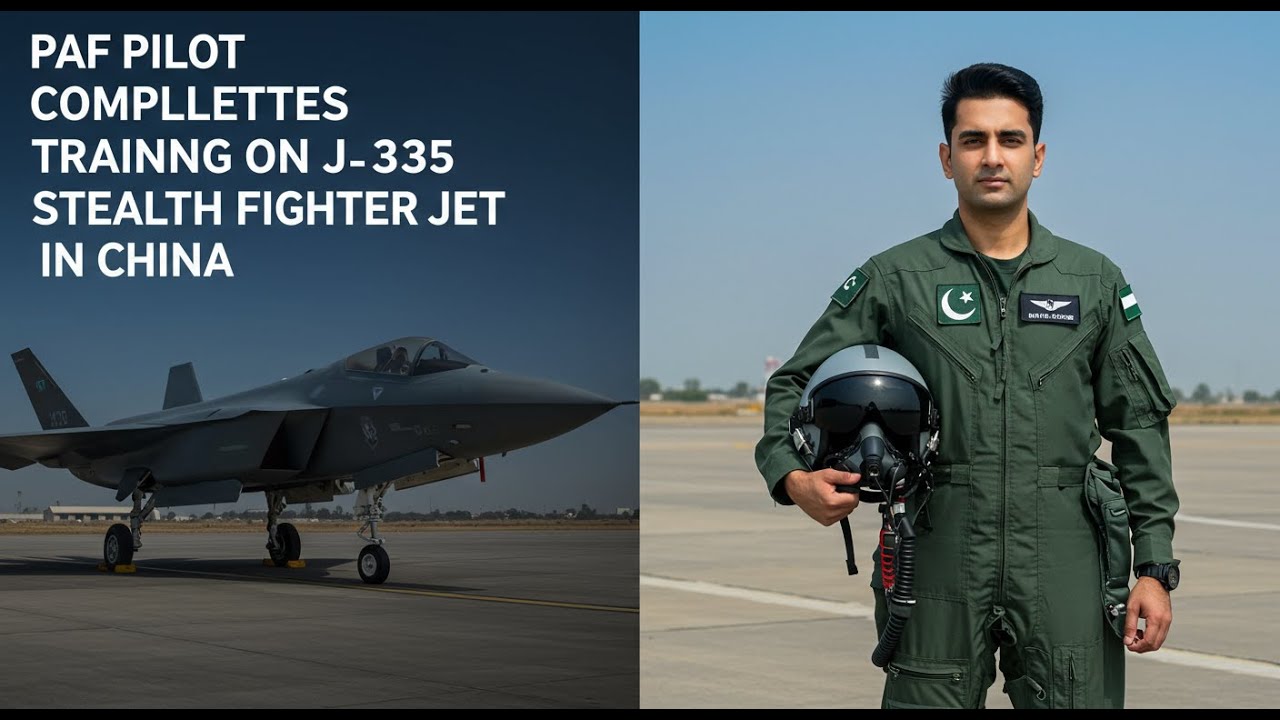 PAF Pilot Completes Training on J-35 Stealth Fighter Jet | Game-Changer ...