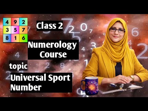 What is Universal support number ?// Chapter # 2 // Numrolgy course ...