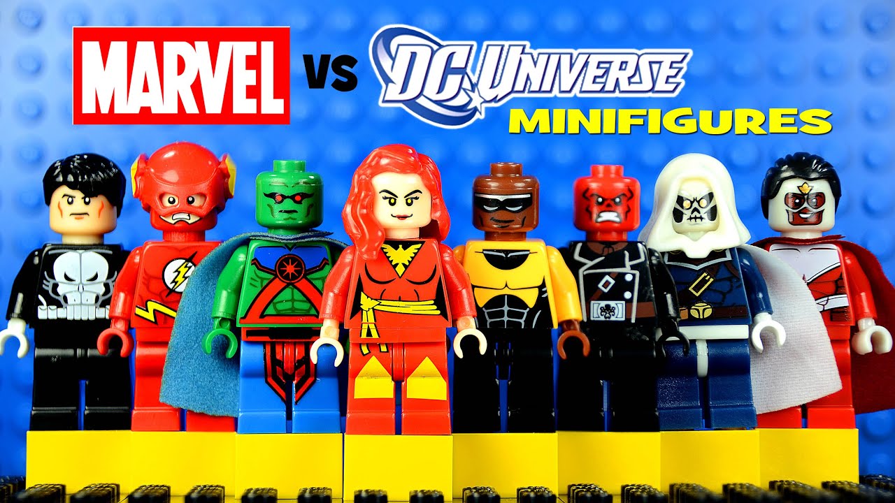 Lego Quicksilver Vs The Flash Marvel Vs Dc Super Heroes