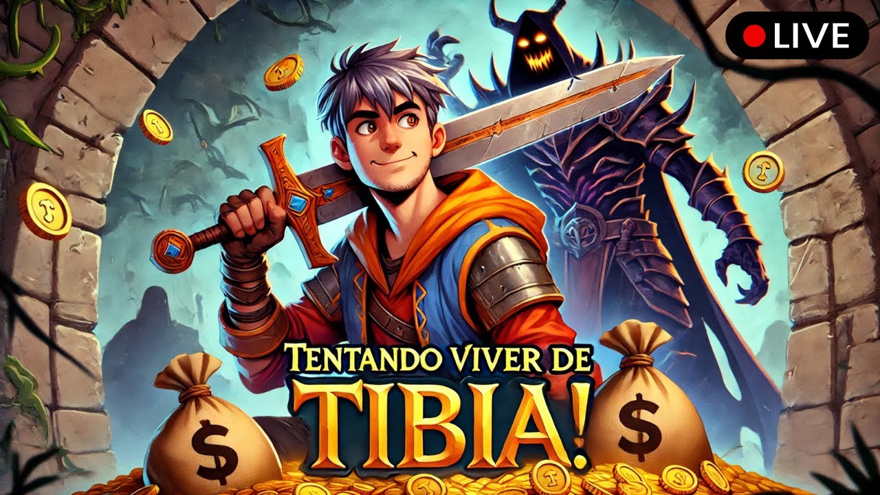 Iniciante Tentando Viver de Tibia #32 - YouTube