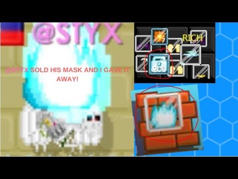 @STYX SOLD HIS MOD ITEM!? (NOT CLICKBAIT) - STYX MASK GIVEN AWAY! - YouTube