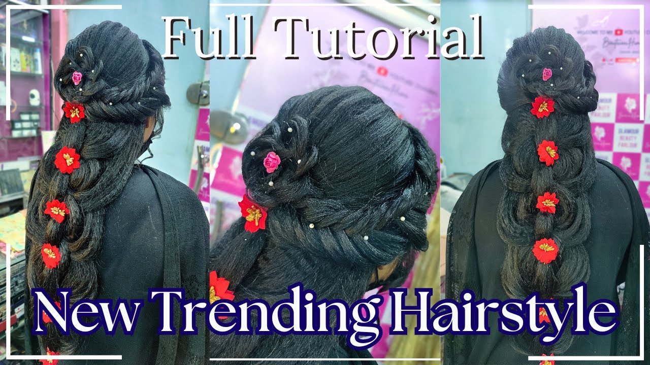 New Trending Hairstyle | Full Tutorial | Hair Styling | Beautician Huma ...