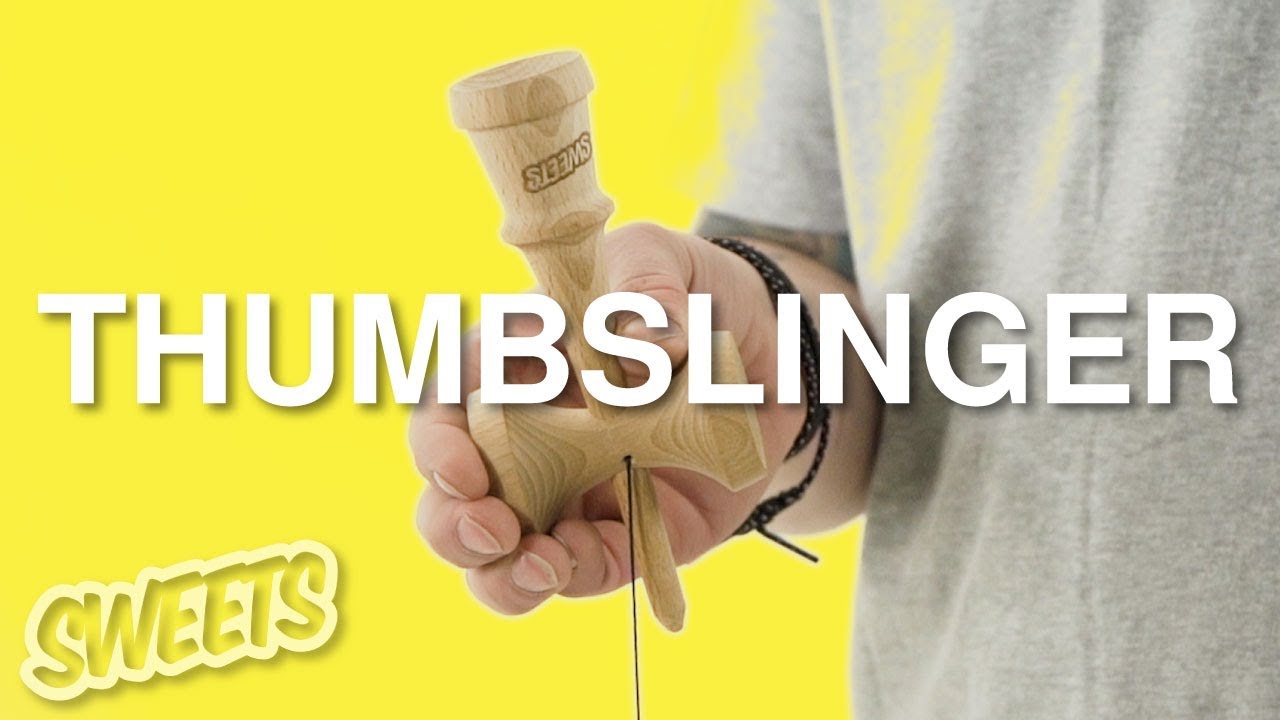 How to THUMBSLINGER - Kendama Trick Tutorial - Sweets Kendamas - YouTube